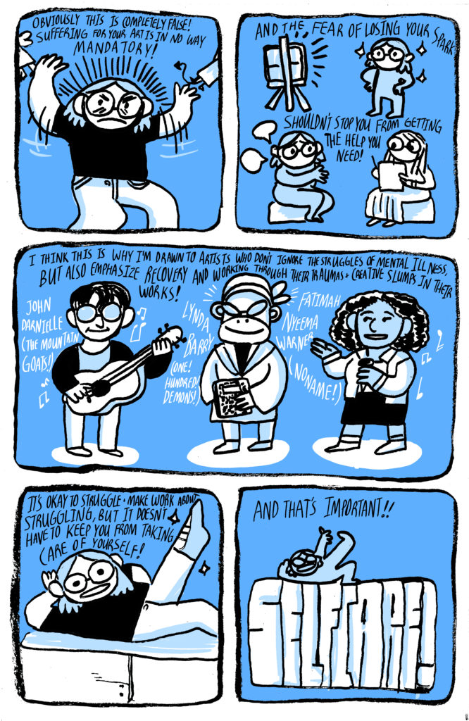 Marge Makes Comics #3: The Myth of the Tortured Artist – arts, ink.