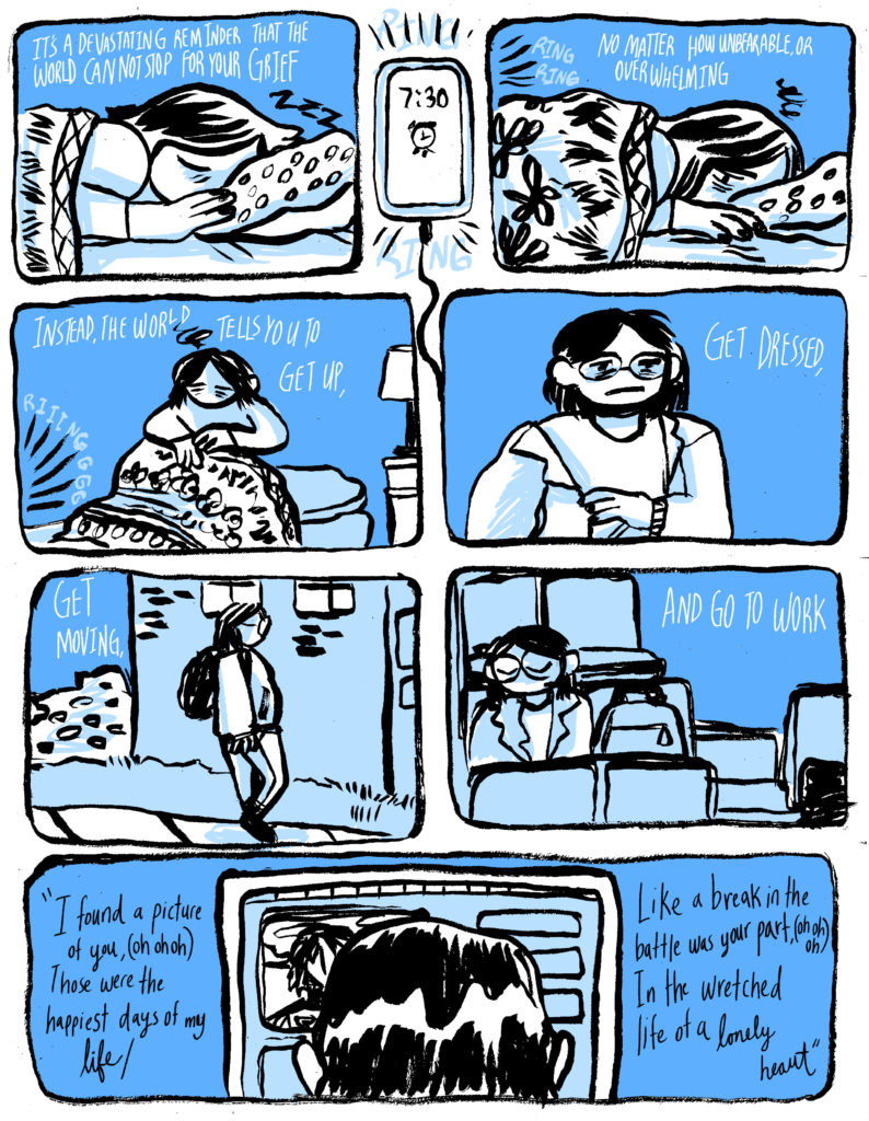 Marge Makes Comics #2: The Grind and “Back in the Chain Gang” – arts, ink.