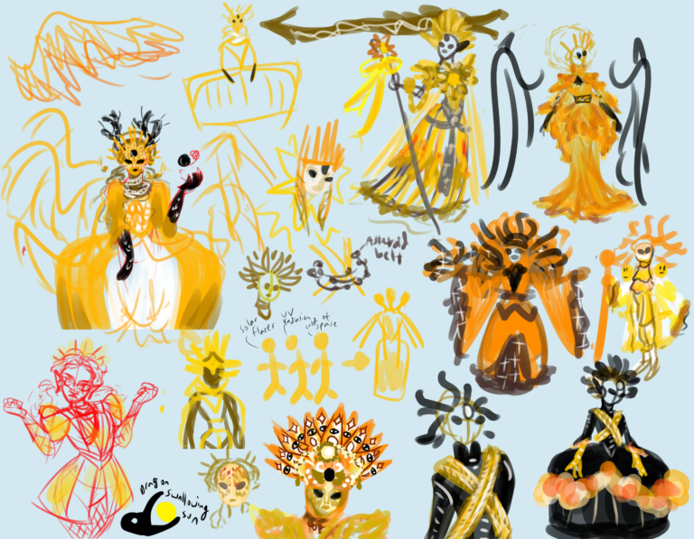 The Queen of Light – arts, ink.