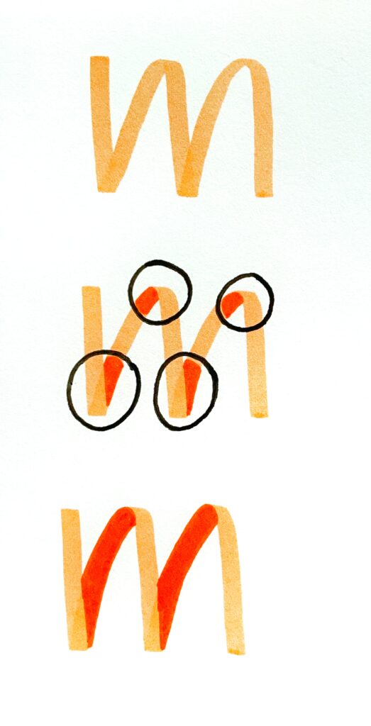 Letters by Lydia: Ribbon Lettering – arts, ink.